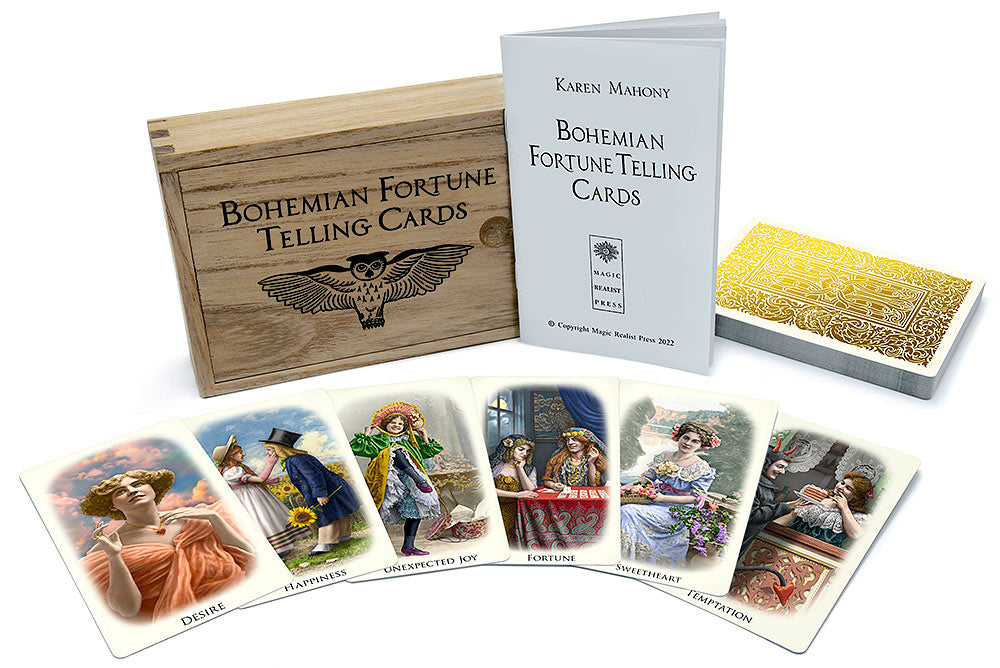 TRADITIONAL SMALLER SIZE. The Bohemian Fortune Telling Cards — with co ...